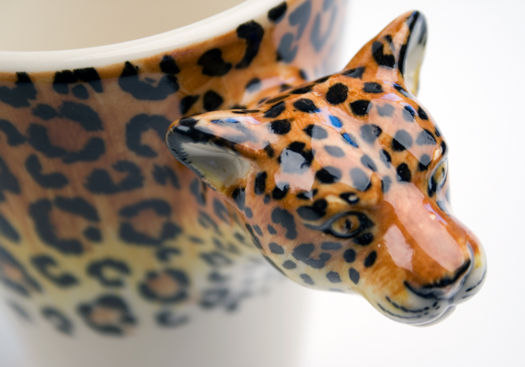 Leopard Coffee Mug | World Famous Handmade Coffee Mugs
