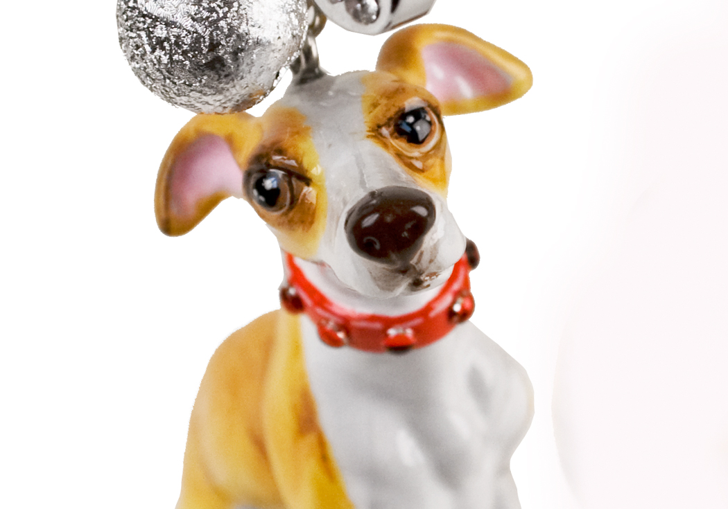 Whippet Key Ring | World Famous Handmade Coffee Mugs